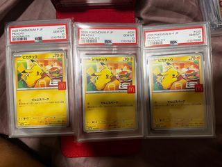2025 Pokemon McDonald's Pikachu Card - PSA 10 GEM MT, Hobbies & Toys ...