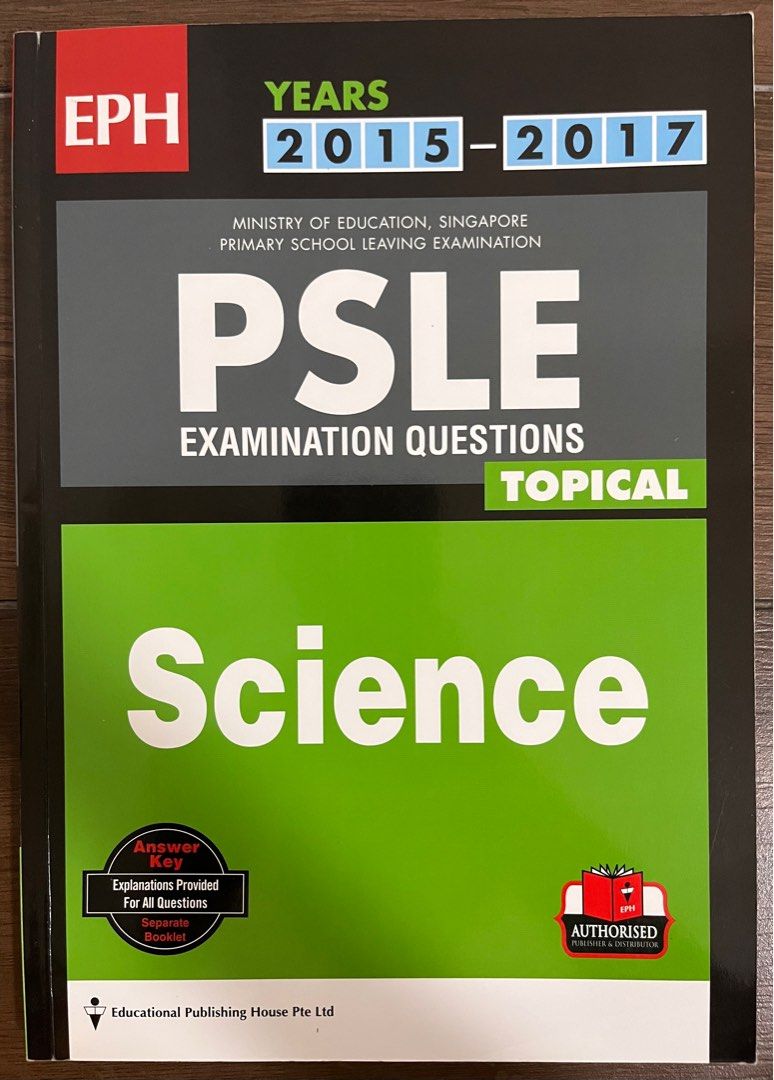 Hard copy PSLE Science Past Year papers 2012 - 2023 (with full answer ...