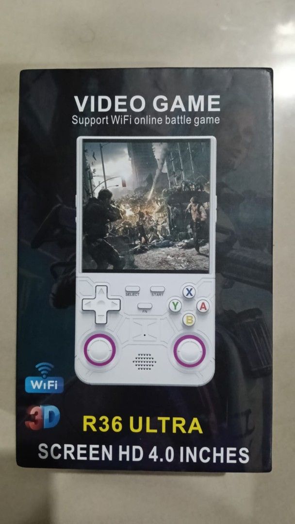 R36 Ultra Handheld Video Game Console, Video Gaming, Video Game ...