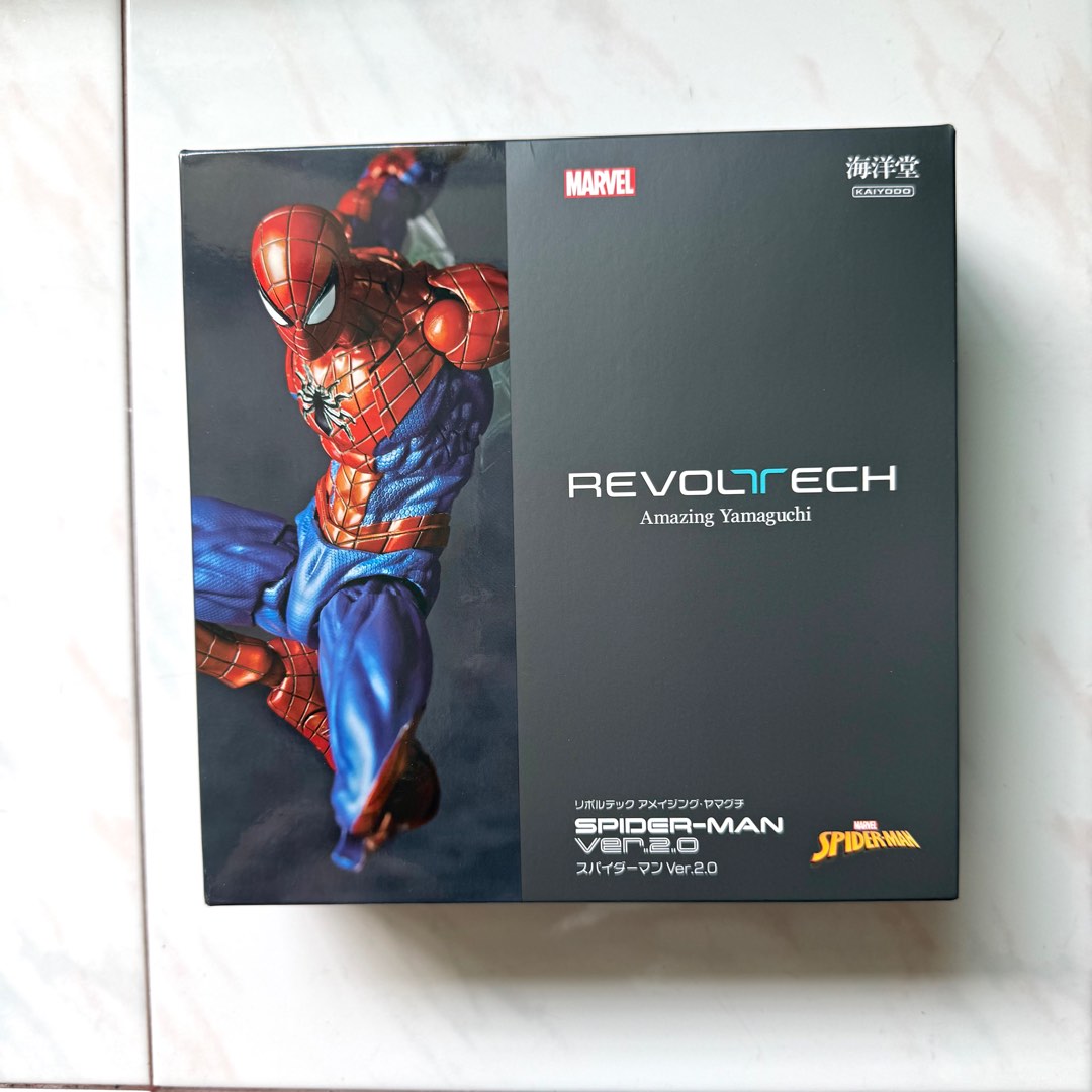 Revoltech Amazing Yamaguchi Spider-Man Ver. 2.0, Hobbies & Toys, Toys ...