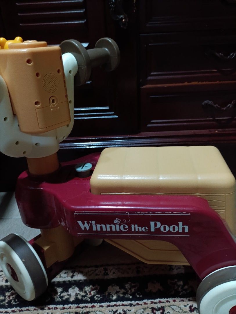 Rider and walker Winnie the pooh, Babies & Kids, Infant Playtime on ...