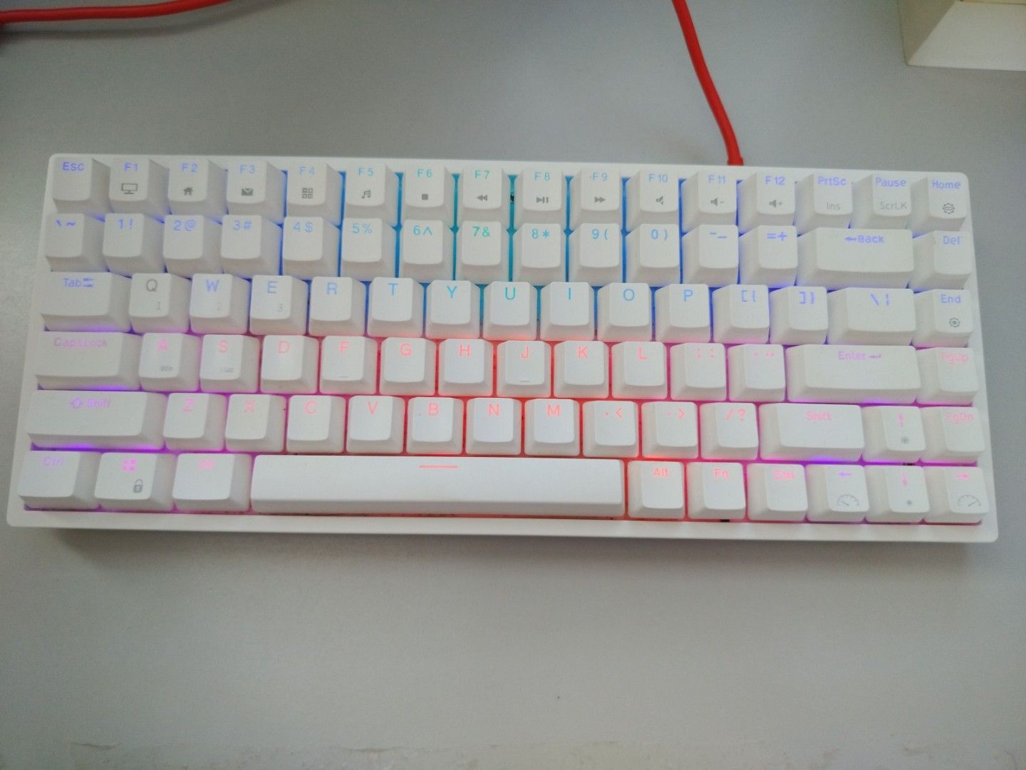 RK Royal Kludge RK84 Mechanical Keyboard - White, Computers & Tech ...