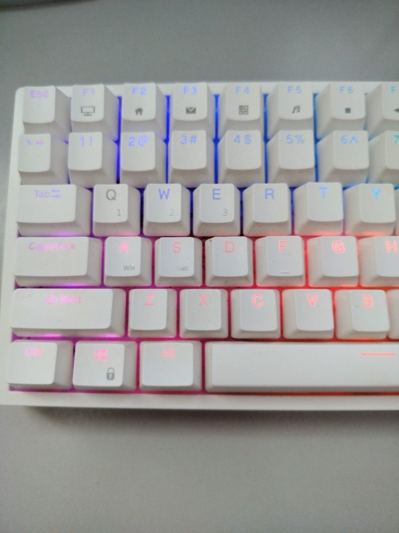 RK Royal Kludge RK84 Mechanical Keyboard - White, Computers & Tech ...