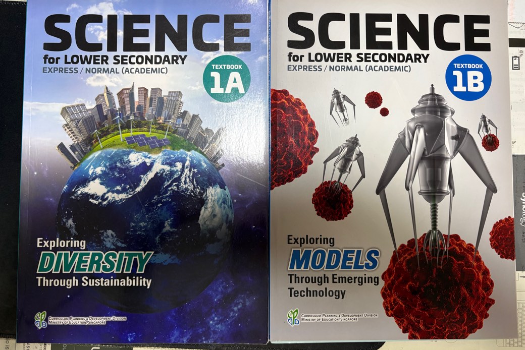 Science Textbook for Lower Secondary 1A & 1B, Hobbies & Toys, Books ...