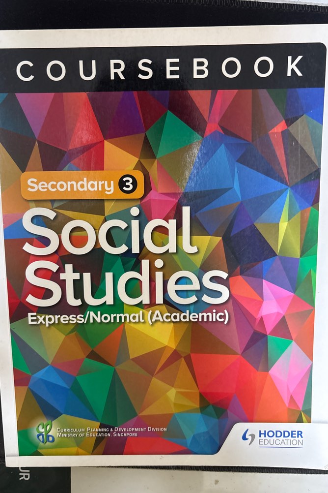 Secondary 3 Social Studies Textbook, Hobbies & Toys, Books & Magazines ...