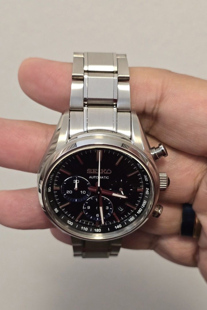 Seiko SDGZ019 Titanium Automatic Chronograph, Men's Fashion, Watches ...