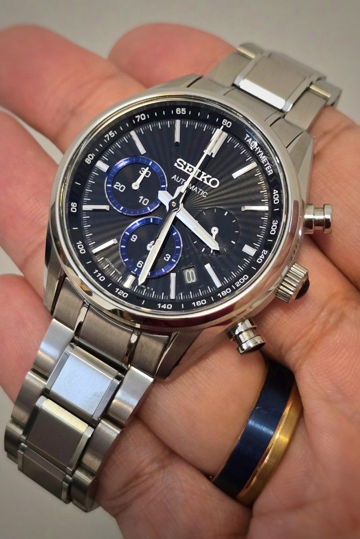 Seiko SDGZ019 Titanium Automatic Chronograph, Men's Fashion, Watches ...