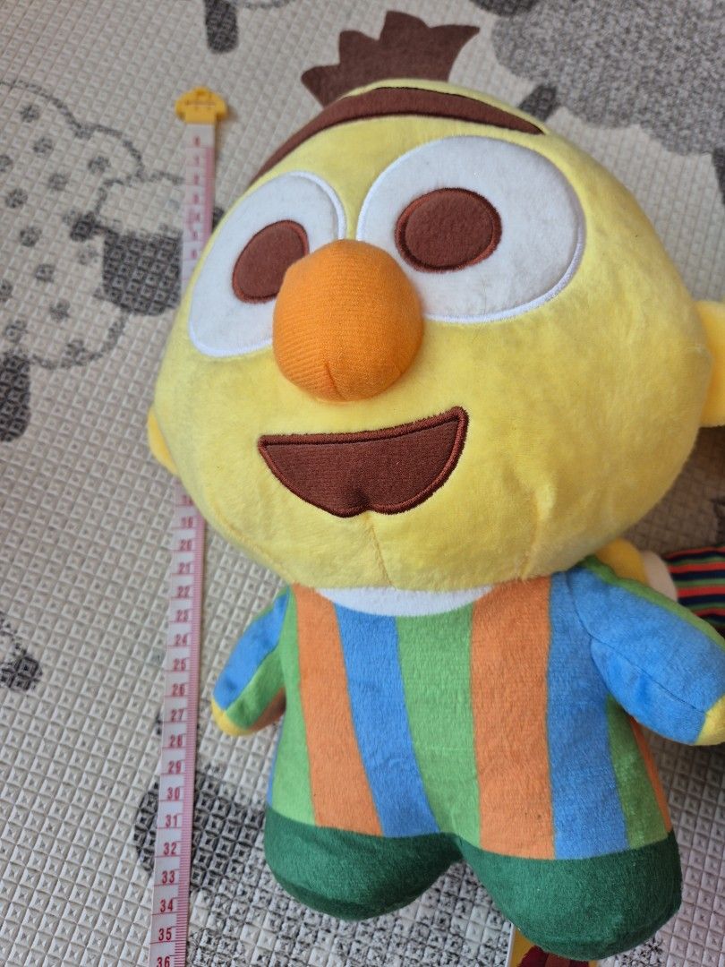 Sesame Street & Disney Plush Toys - Bert, Ernie, and Dwarf, Hobbies ...