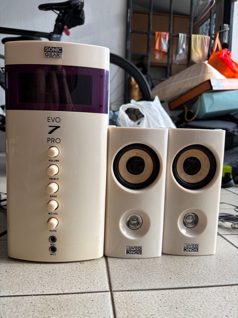 Sonic Gear Evo 7 Pro speaker system, Audio, Soundbars, Speakers ...