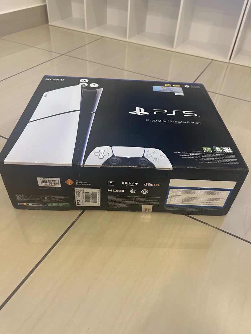 Sony PlayStation 5 Digital Edition - Brand New, Video Gaming, Video ...