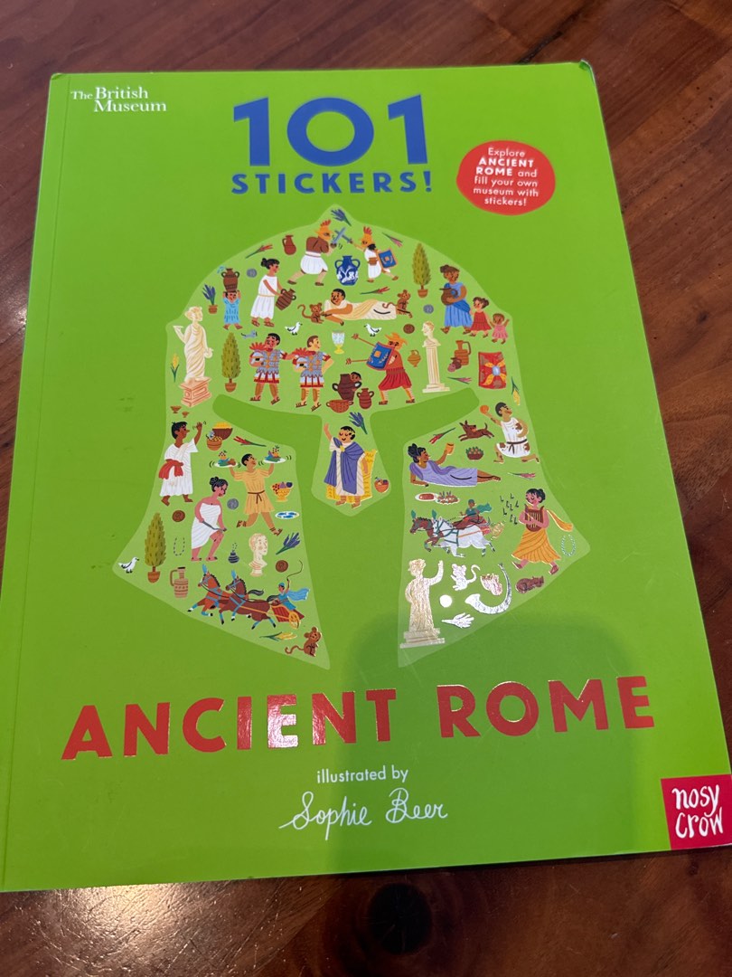 Sticker Activity Book for kids - The British Museum Ancient Rome ...
