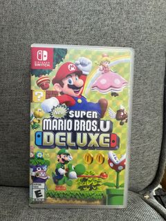 Super Mario Bros. U Deluxe - Nintendo Switch, Video Gaming, Video Games ...