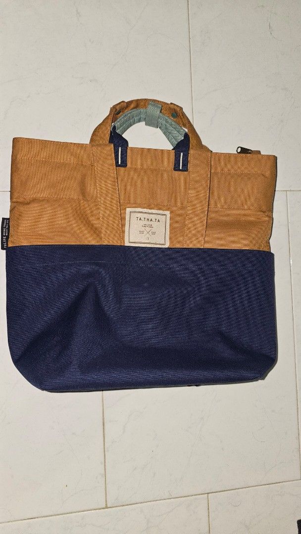 TATHATA Swift Relife Camel Blue Backpack, Women's Fashion, Bags ...