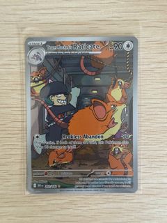 Pokemon TCG Team Rocket's Raticate Holo Card, Hobbies & Toys, Toys ...