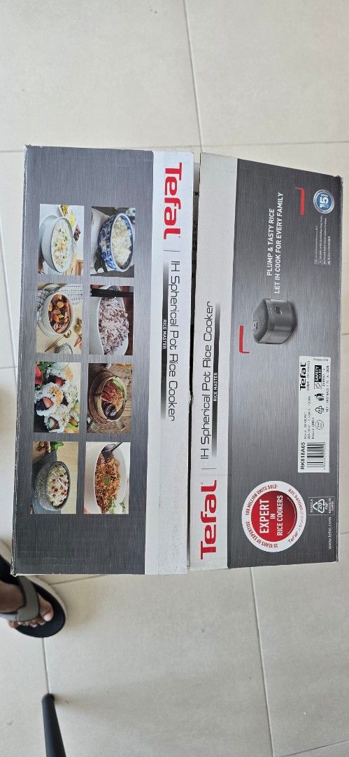 Tefal IH Spherical Pot Rice Cooker, TV & Home Appliances, Kitchen ...