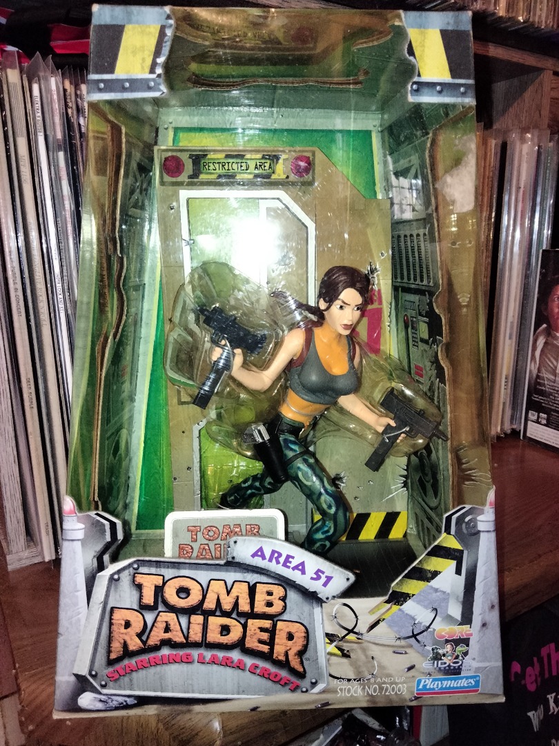 Tomb Raider Lara Croft Area 51 Action Figure, Hobbies & Toys, Toys ...