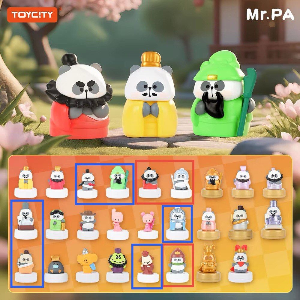 [Toy City] Mr. PA - Little PA’s Three Kingdoms Blind Box Figures ...