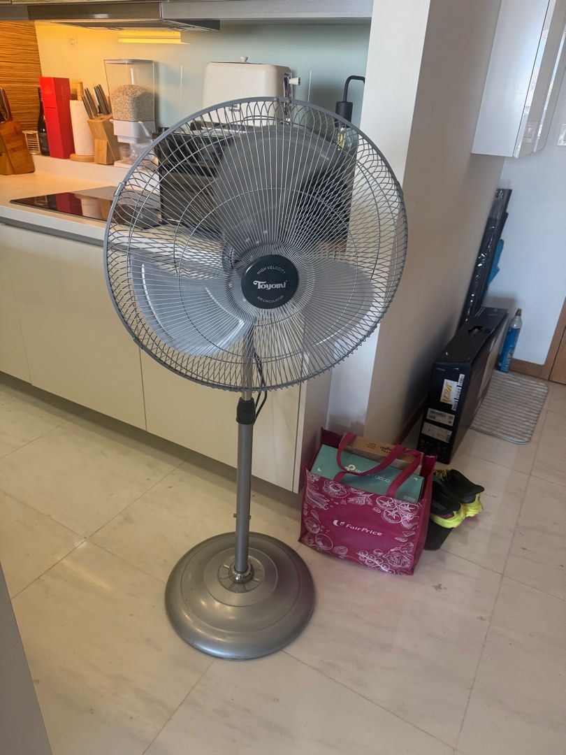Toyomi High Velocity Standing Fan, Furniture & Home Living, Lighting ...