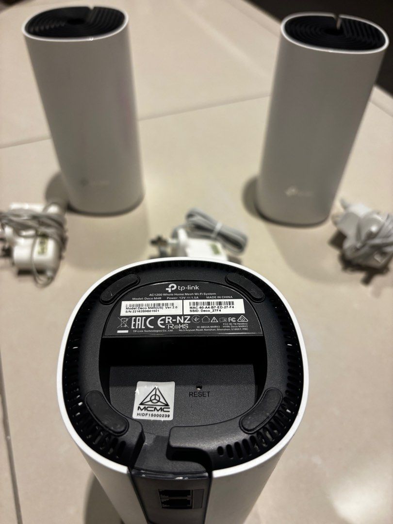 TP-Link Deco M4 (3-pack) Mesh WiFi System, Computers & Tech, Parts ...