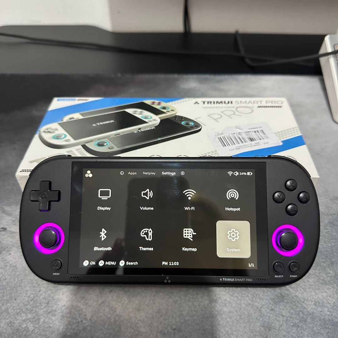 TRIMUI SMART PRO w/ 128GB SD CARD, Video Gaming, Video Game Consoles ...