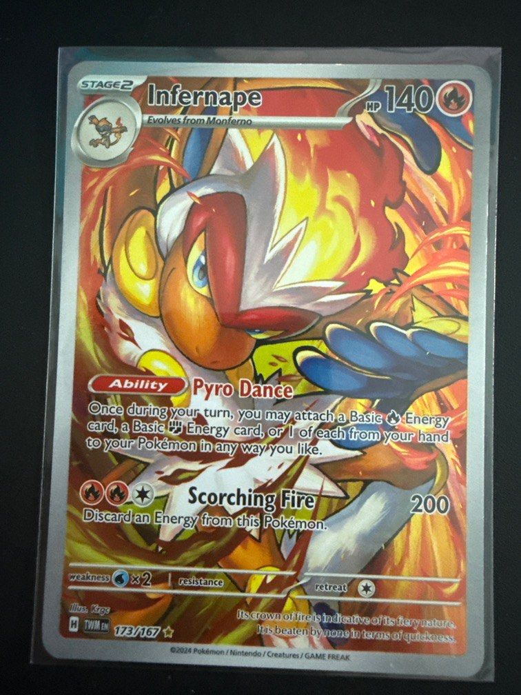 Twilight Masquerade - Infernape (Pokemon), Hobbies & Toys, Toys & Games ...