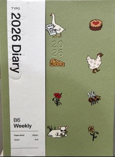 Iconic 2026 flow diary cloudy blue, Hobbies & Toys, Stationery & Craft ...