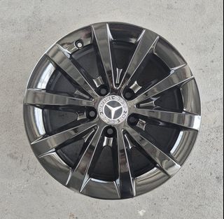 18" Mercedes Benz Original rims, Car Accessories, Tyres & Rims on Carousell