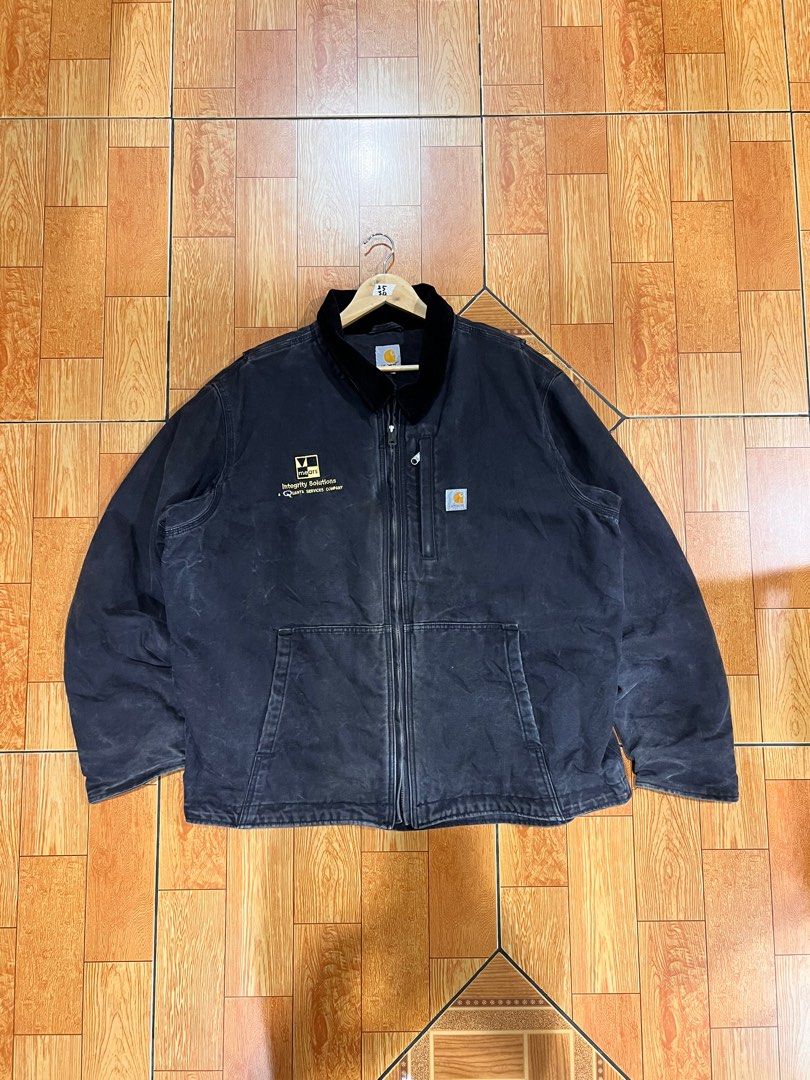 Vintage Carhatt Detroit Jacket (Barang Pupus), Men's Fashion ...