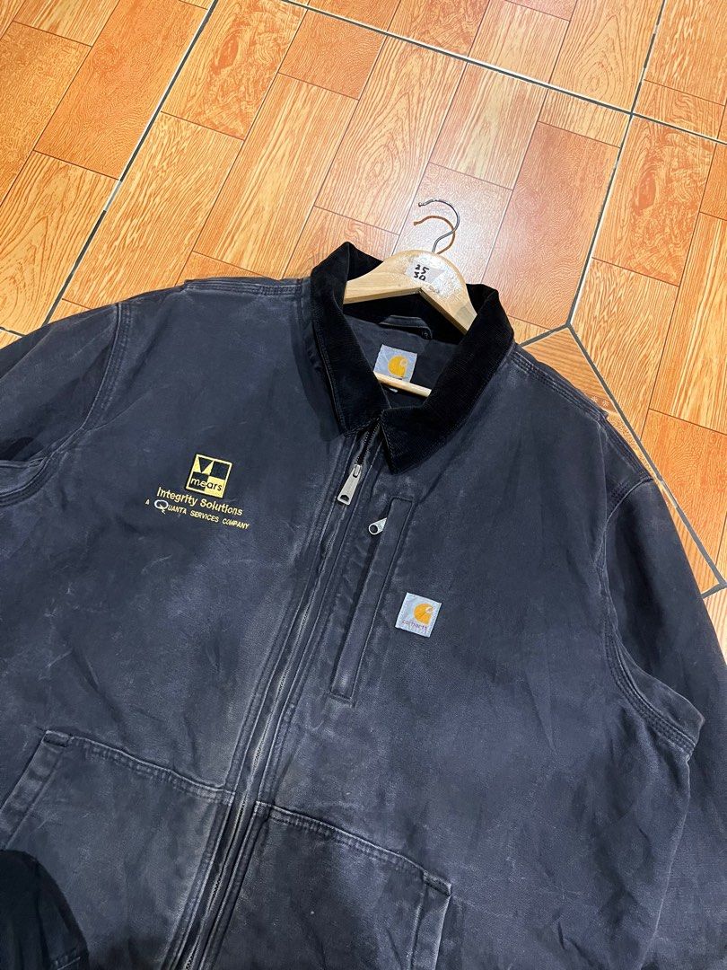 Vintage Carhatt Detroit Jacket (Barang Pupus), Men's Fashion ...