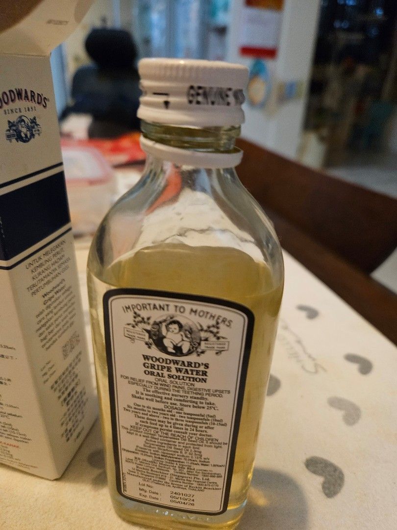 Woodward's Gripe Water Oral Solution, Babies & Kids, Nursing & Feeding ...