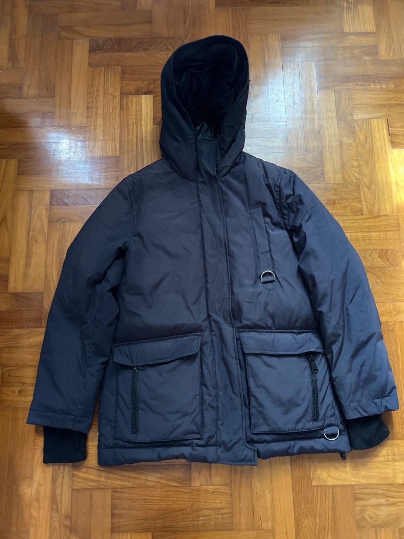 Zara Woman Extreme Weather Parka Jacket, Women's Fashion, Coats ...