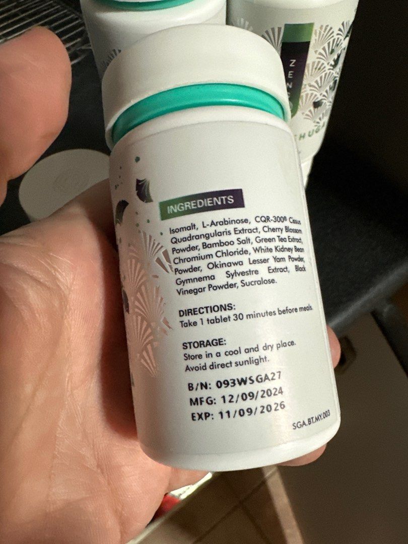 Zenso Kuro Shuga & Oiru Supplements, Health & Nutrition, Health ...