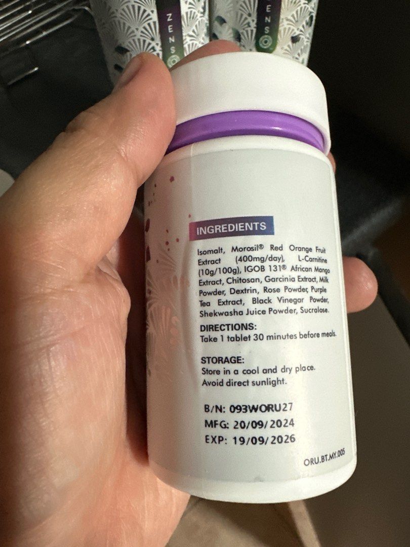 Zenso Kuro Shuga & Oiru Supplements, Health & Nutrition, Health ...