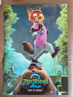 Zootopia 2 優獸大都會2 台版海報 戲院特典 萌友套票 跨界海報 穿Prada的惡魔 阿凡達, 興趣及遊戲, 玩具 & 遊戲類 ...