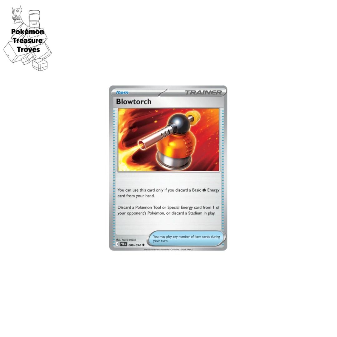 [$0.30/$0.50] Pokemon Mega Evolution Phantasmal Flames Trainer Blowtoch ...