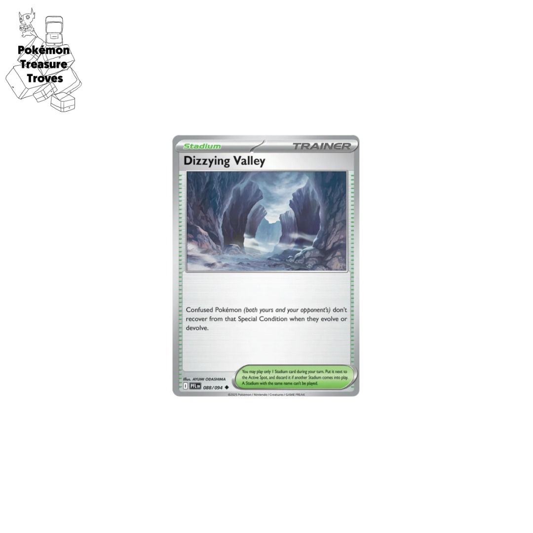 [$0.30/$0.50] Pokemon Mega Evolution Phantasmal Flames Trainer Dizzying ...