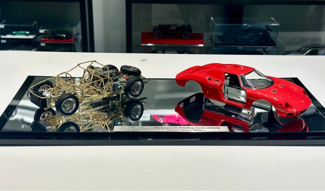 1/18 CMC Models Ferrari 250 LM Rolling Chassis and Body, Hobbies & Toys ...