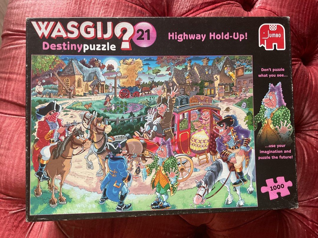 $12 for Set of 2 Wasgij Puzzles, Hobbies & Toys, Toys & Games on Carousell