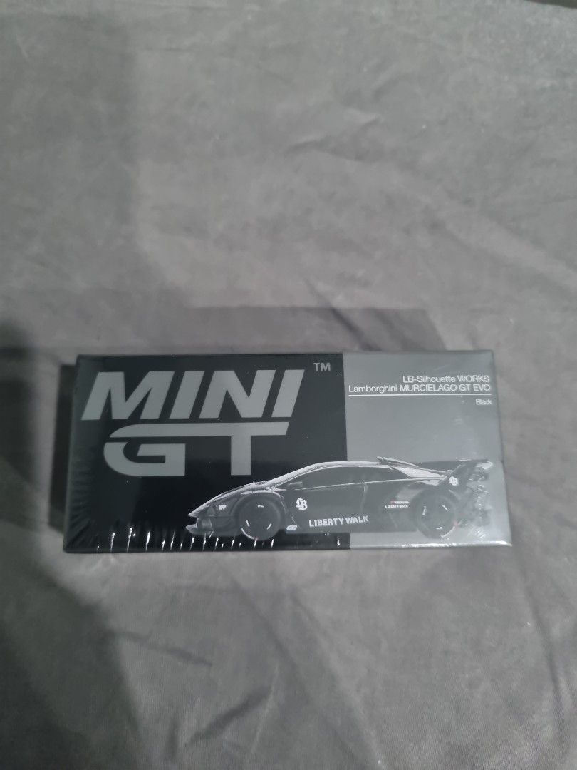 1/64 Mini Gt Lamborghini Murcielago GT EVO Lb-Silhouette WORKS black ...