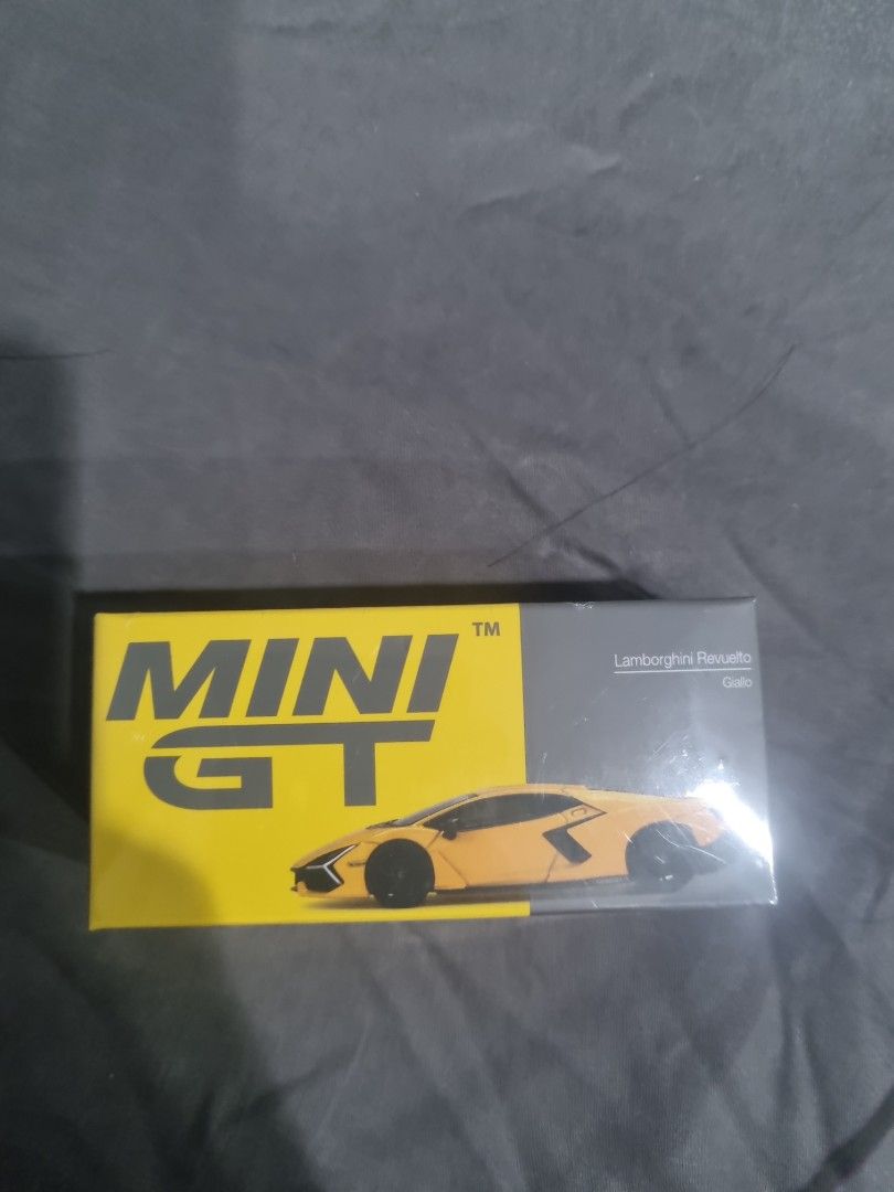 1/64 Mini Gt Lamborghini Revuelto Giallo, Hobbies & Toys, Toys & Games ...