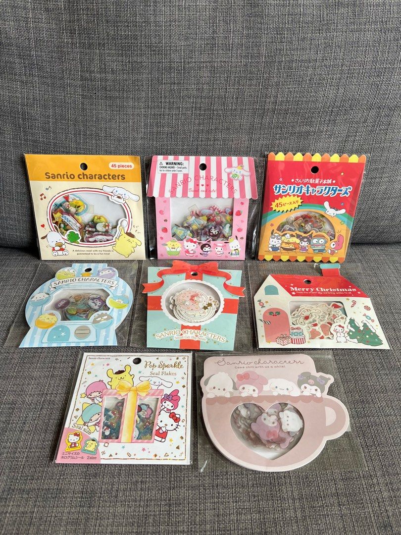 1pc Sanrio Characters Sticker Flake Sack | Hello Kitty | My Melody ...