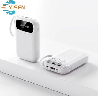 Miniso 10000mAh Power Bank with Built-in Cables, Mobile Phones ...