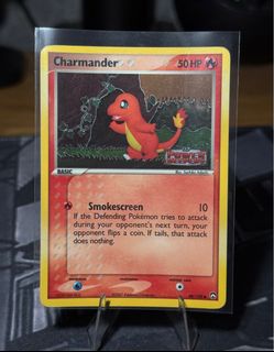Charmander SECRET RARE 113 with swirl fire red leaf green vintage ...