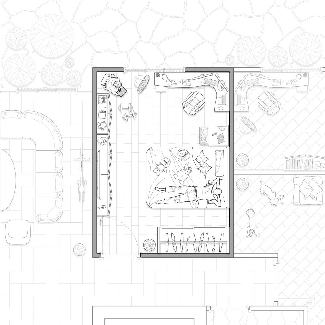 2D CAD Drawing - Floor Plan, Technical Drawing, Vector from PNG, Business Services, Printing ...