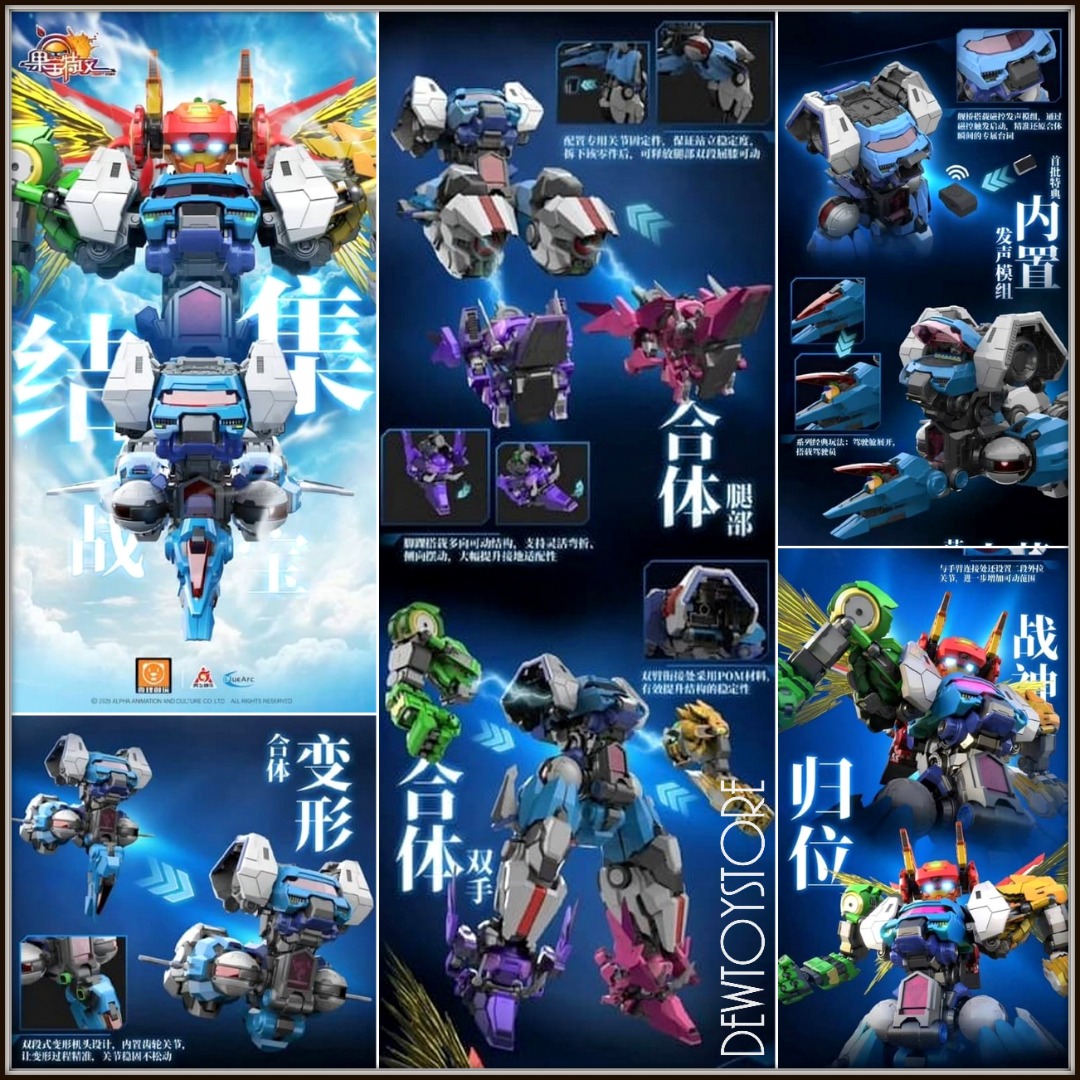 ⭐ [𝗣𝗿𝗲-𝗼𝗿𝗱𝗲𝗿] Yi Li Chuang Wan YiLiChuangWan 壹理創玩 Mecha Robot Plamo ...