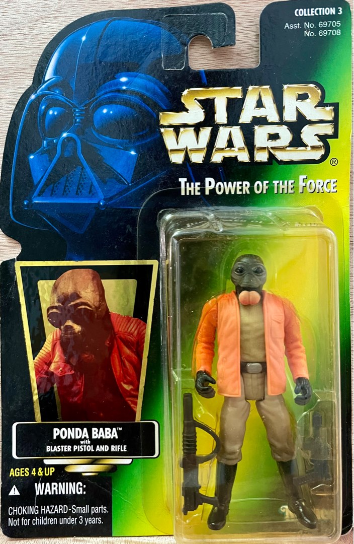 🈲 絕版珍藏 🈲 Hasbro Kenner Star Wars The Power of the Force PONDA BABA with ...