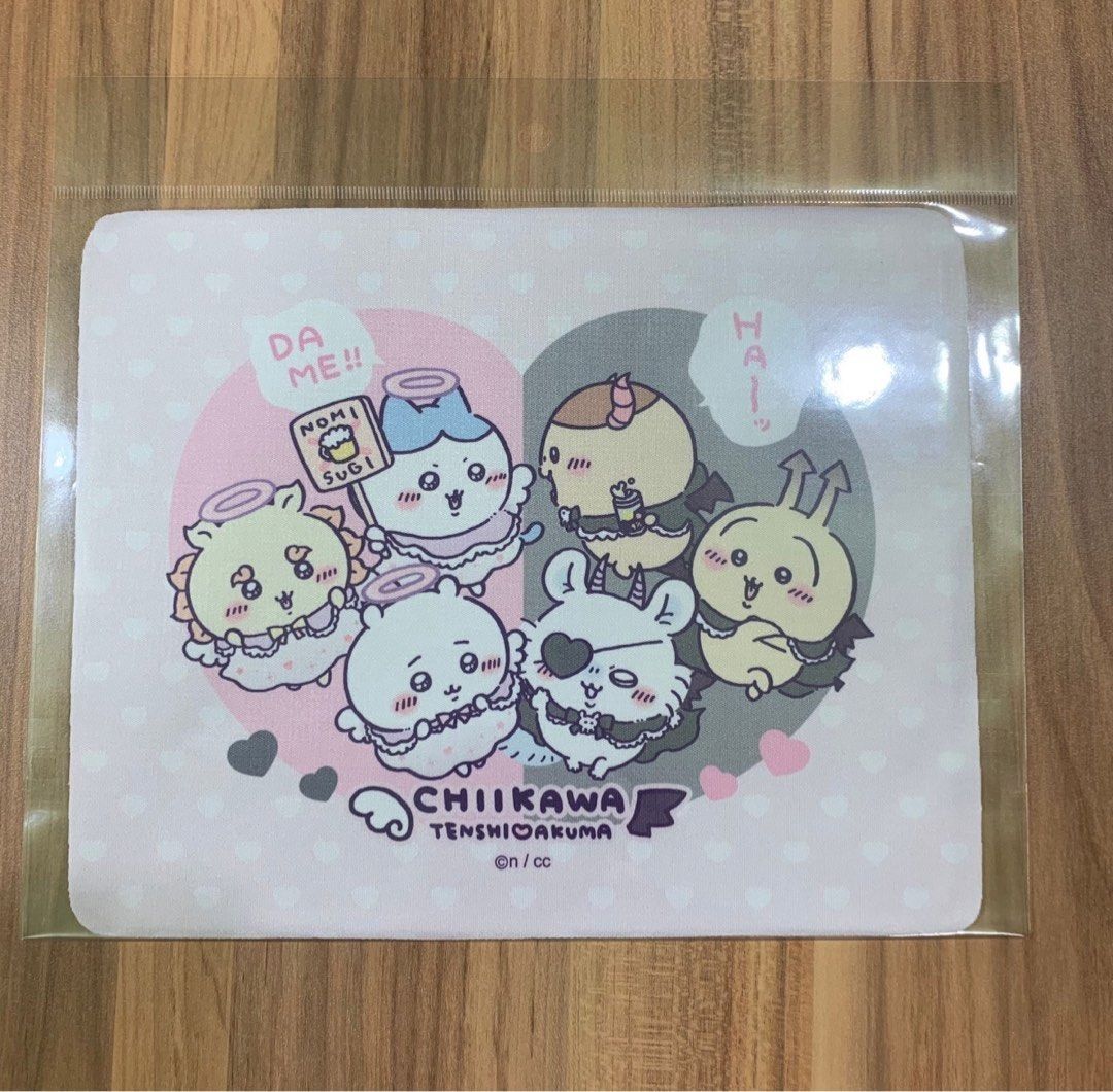 日版 Chiikawa 小可愛 天使 x 惡魔系列 期間限定 絕版 Mouse Pad 滑鼠墊 - Chiikawa 小可愛 ...