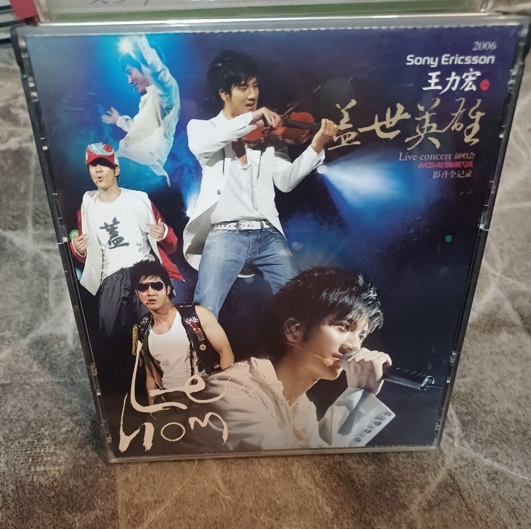 王力宏 Lee Hom Concert Boxset, Hobbies & Toys, Music & Media, CDs & DVDs ...