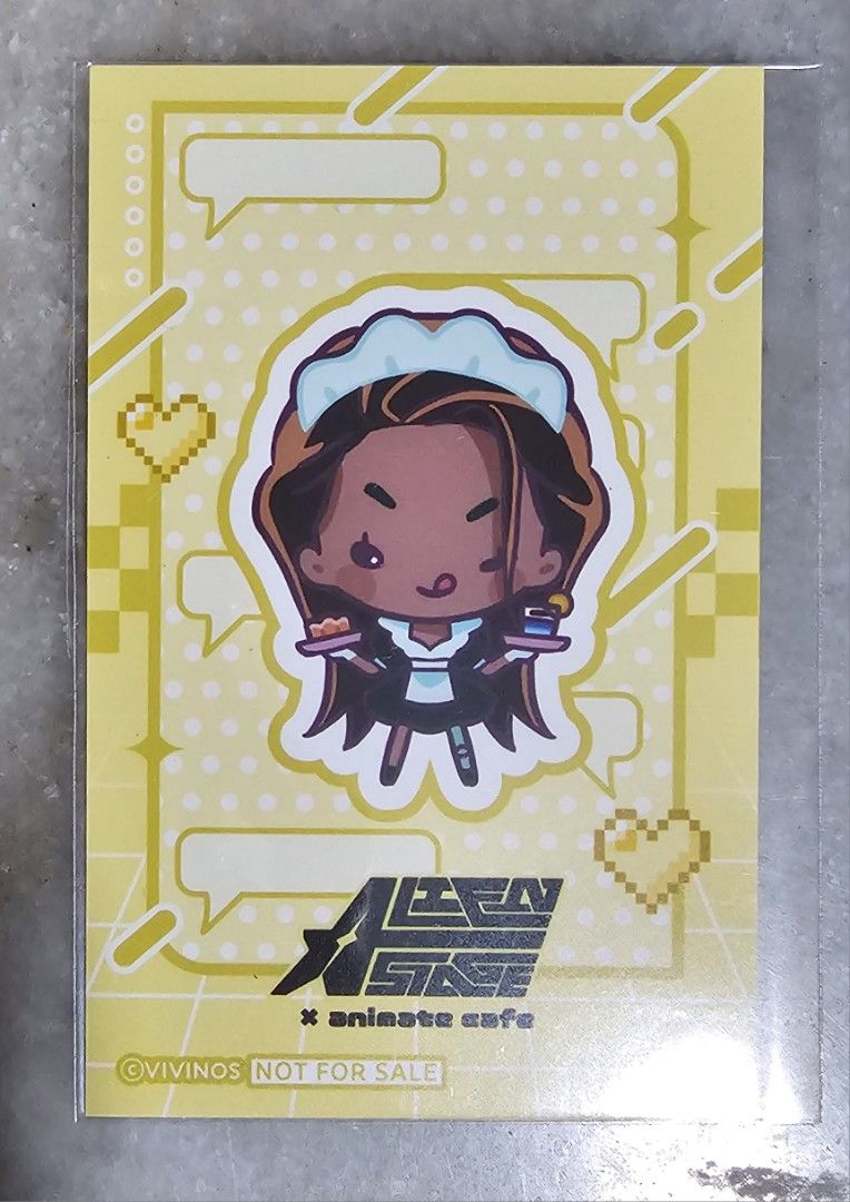 wtt Alien Stage x Animate Cafe Trading Card hyuna, Hobbies & Toys, Toys ...