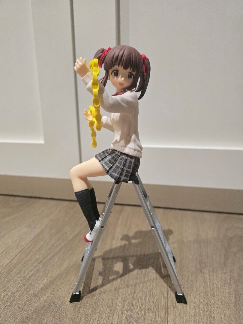 Anime Figure - School Girl with Ladder, Hobbies & Toys, Toys & Games on ...